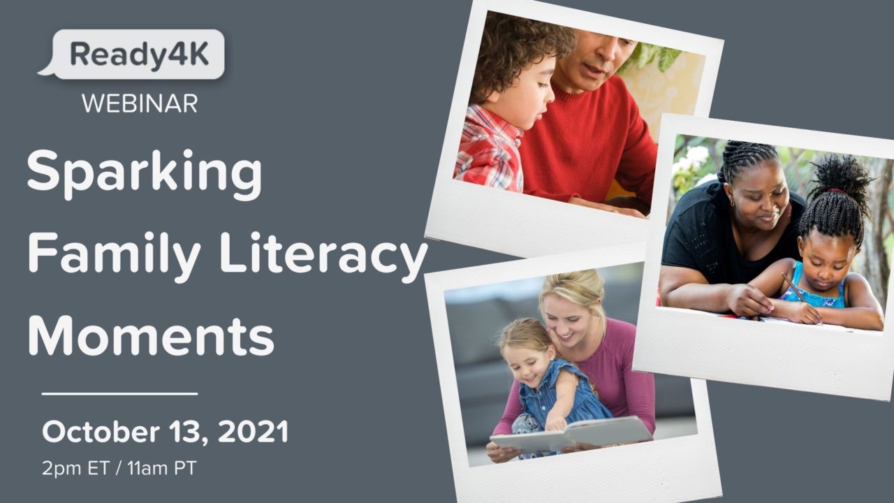 Webinar: Sparking Family Literacy Moments - ParentPowered®